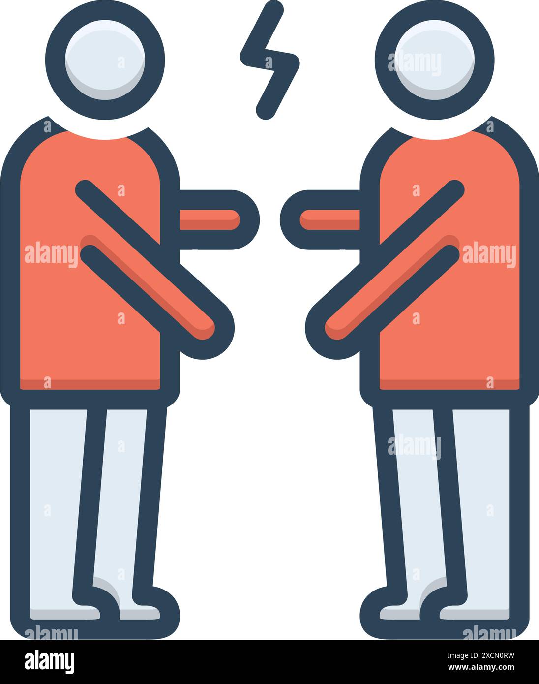 Icon for confront,face Stock Vector Image & Art - Alamy