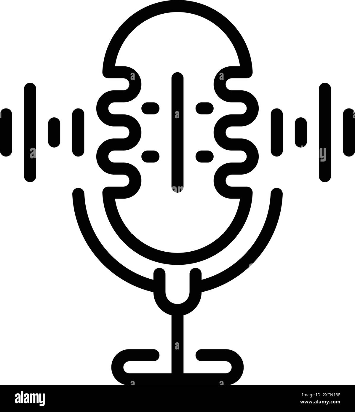 Icon for mike, microphone Stock Vector Image & Art - Alamy