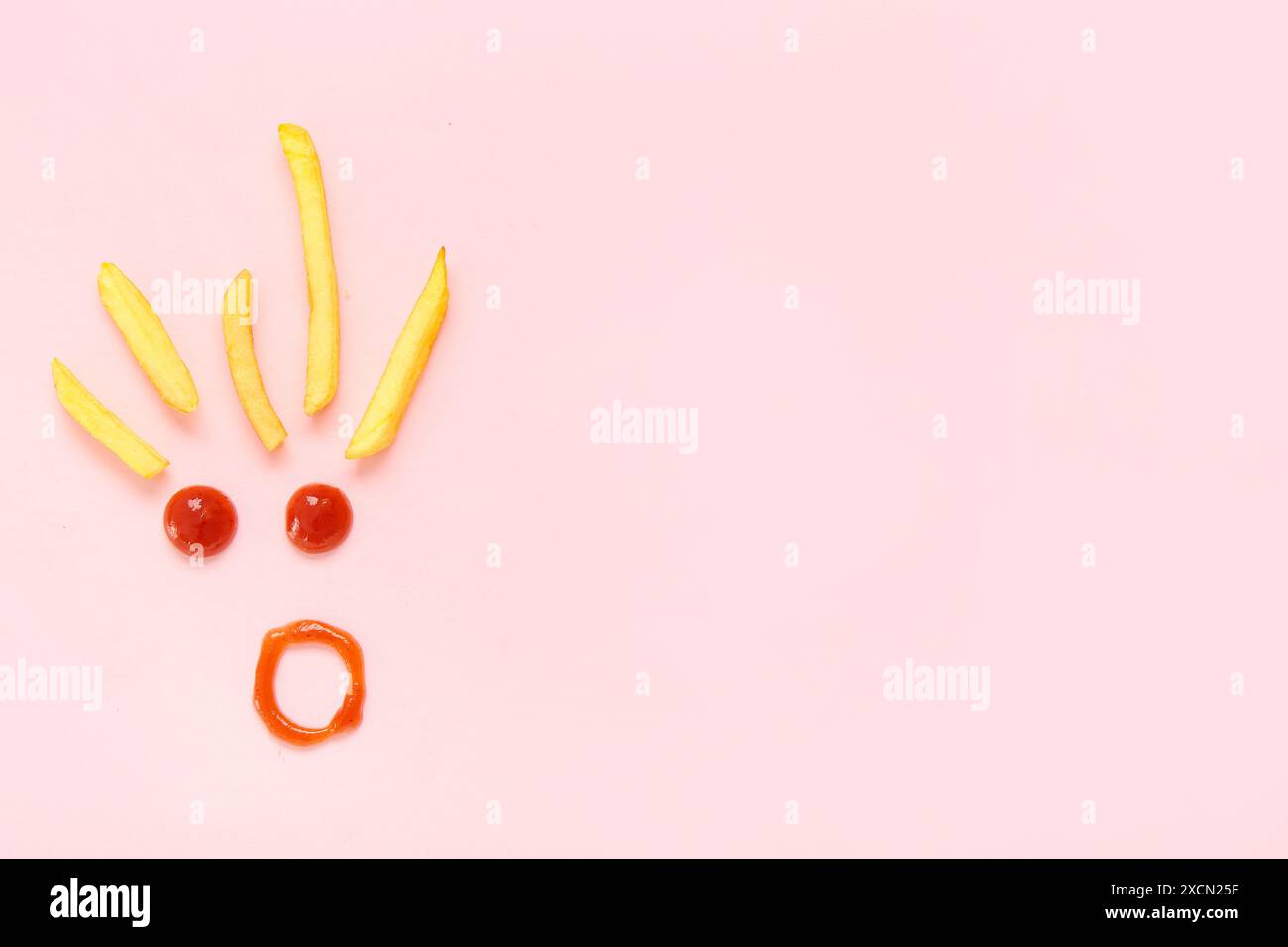 Eating french fries face hi-res stock photography and images - Alamy