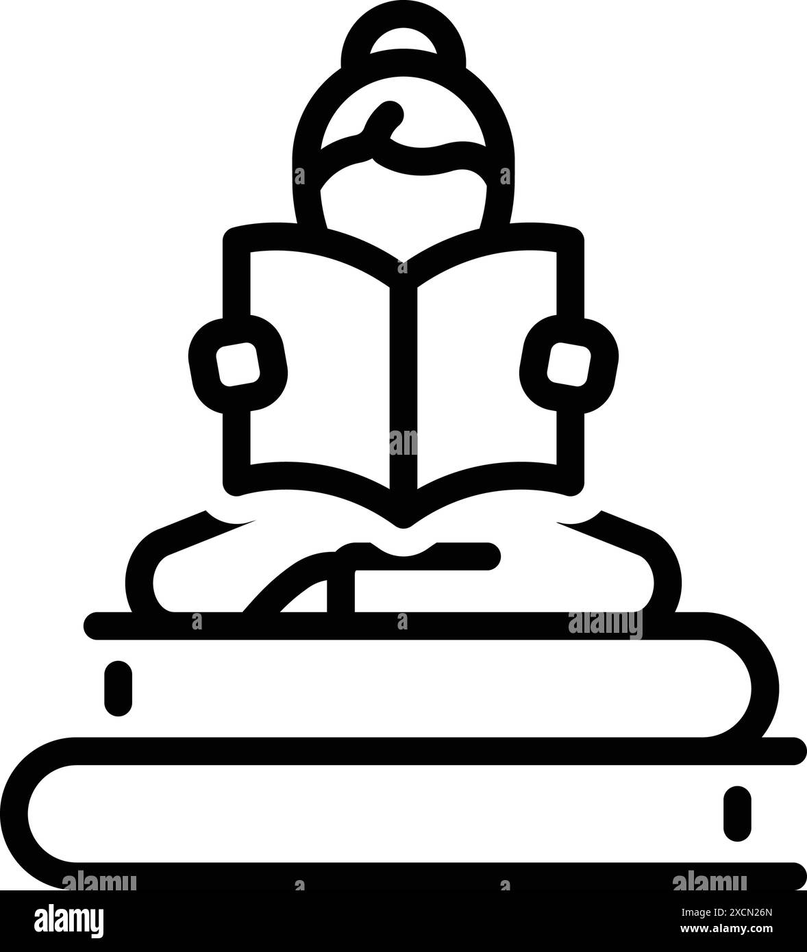 Icon for reading, read Stock Vector Image & Art - Alamy