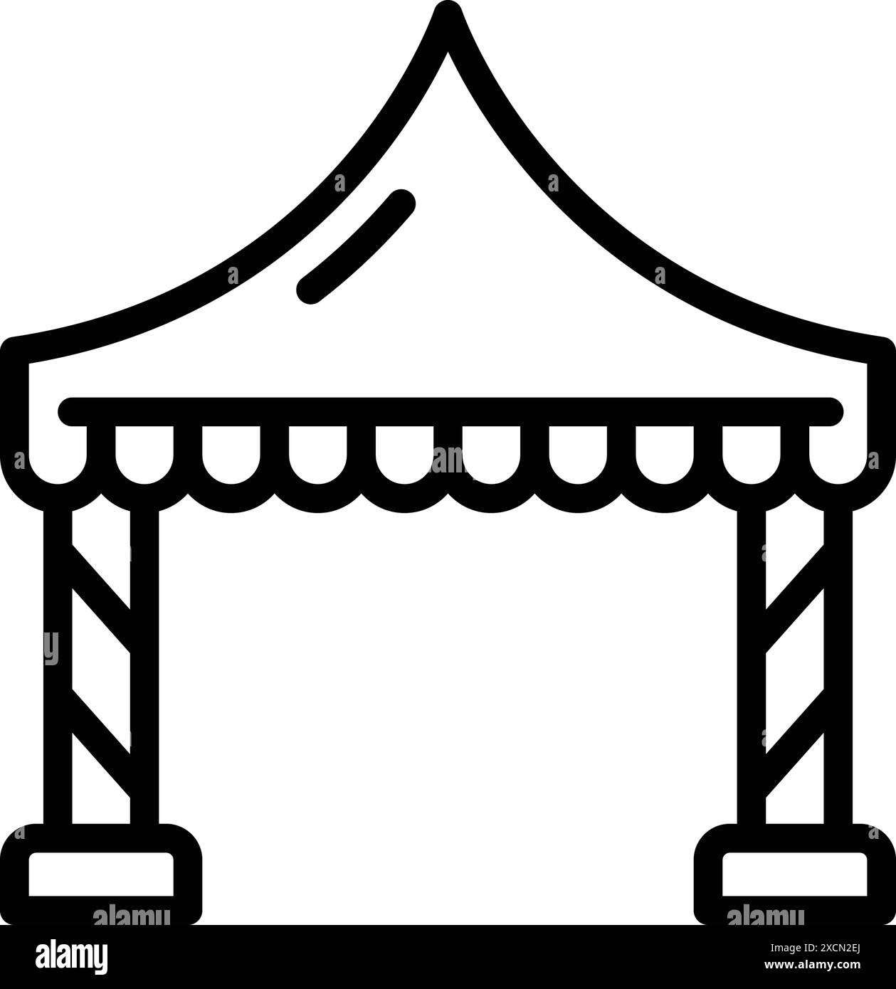 Icon for tent, pavilion Stock Vector Image & Art - Alamy