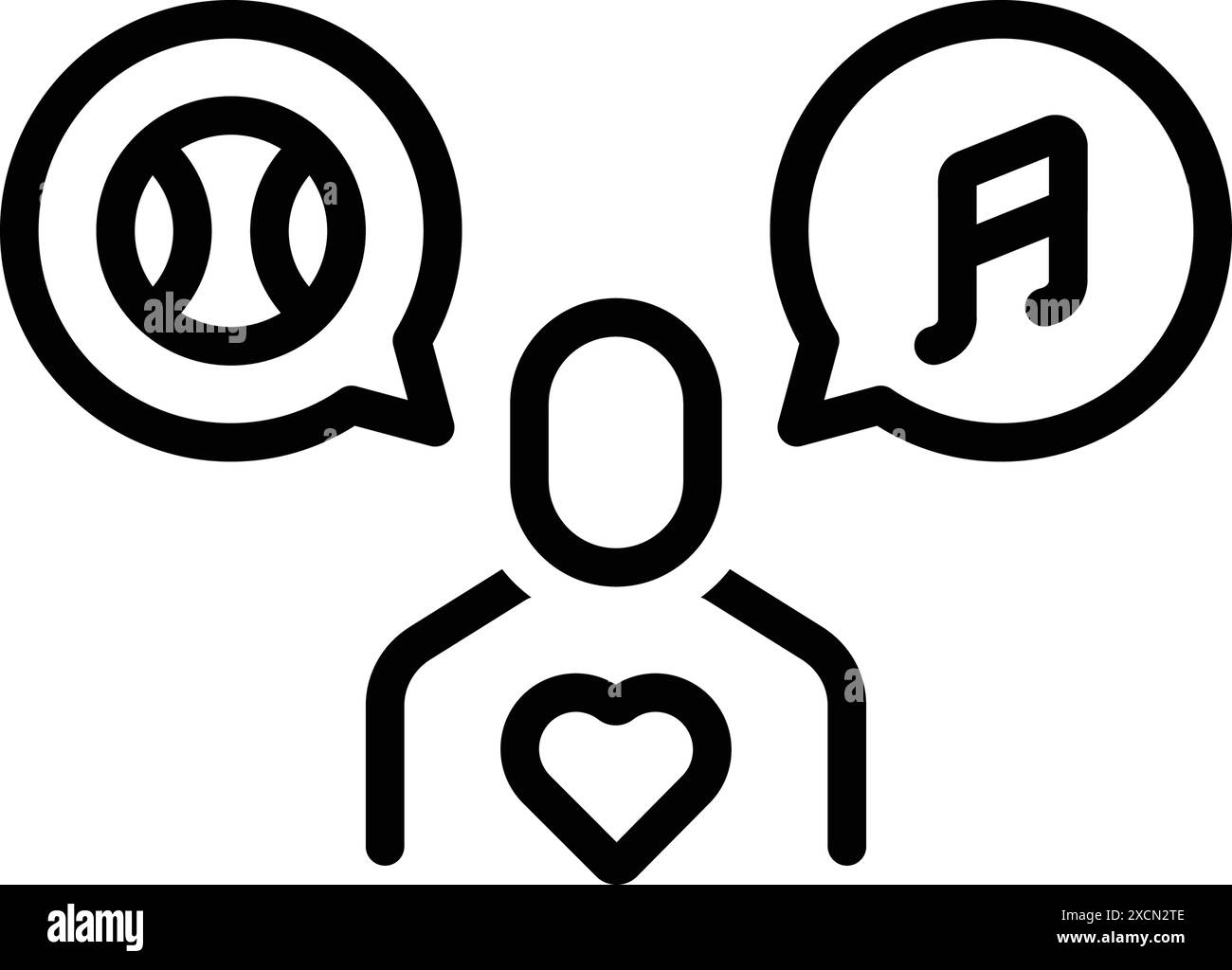 Icon for show interest, show Stock Vector Image & Art - Alamy