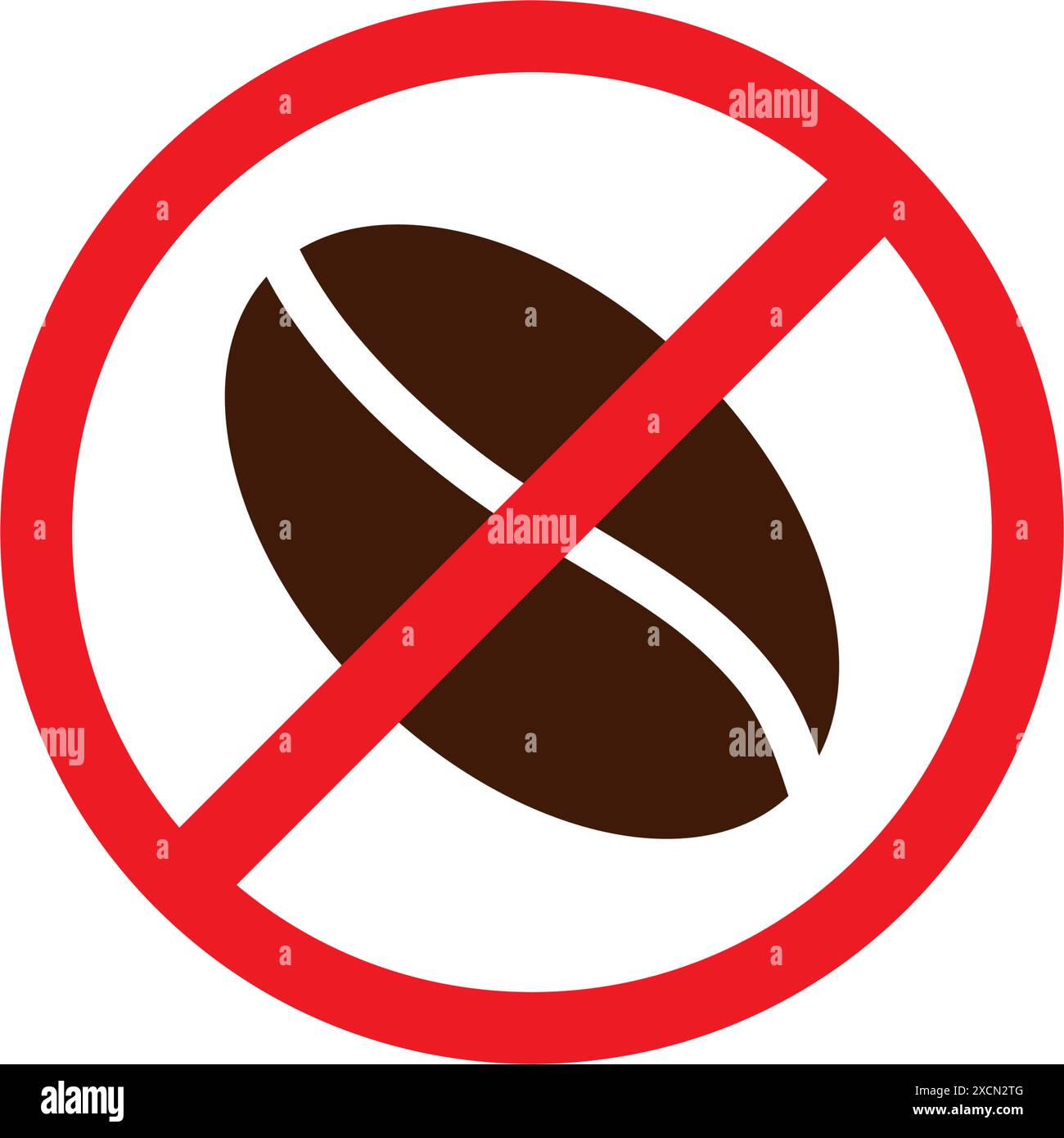 Label caffeine free icon Stock Vector Images - Alamy