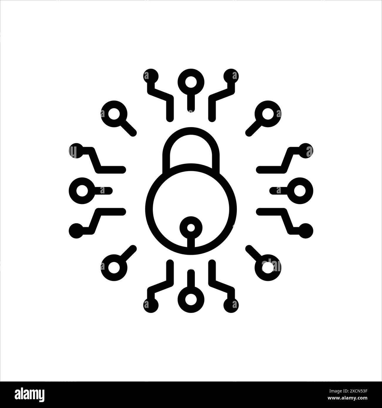 Icon for secure network Stock Vector Image & Art - Alamy