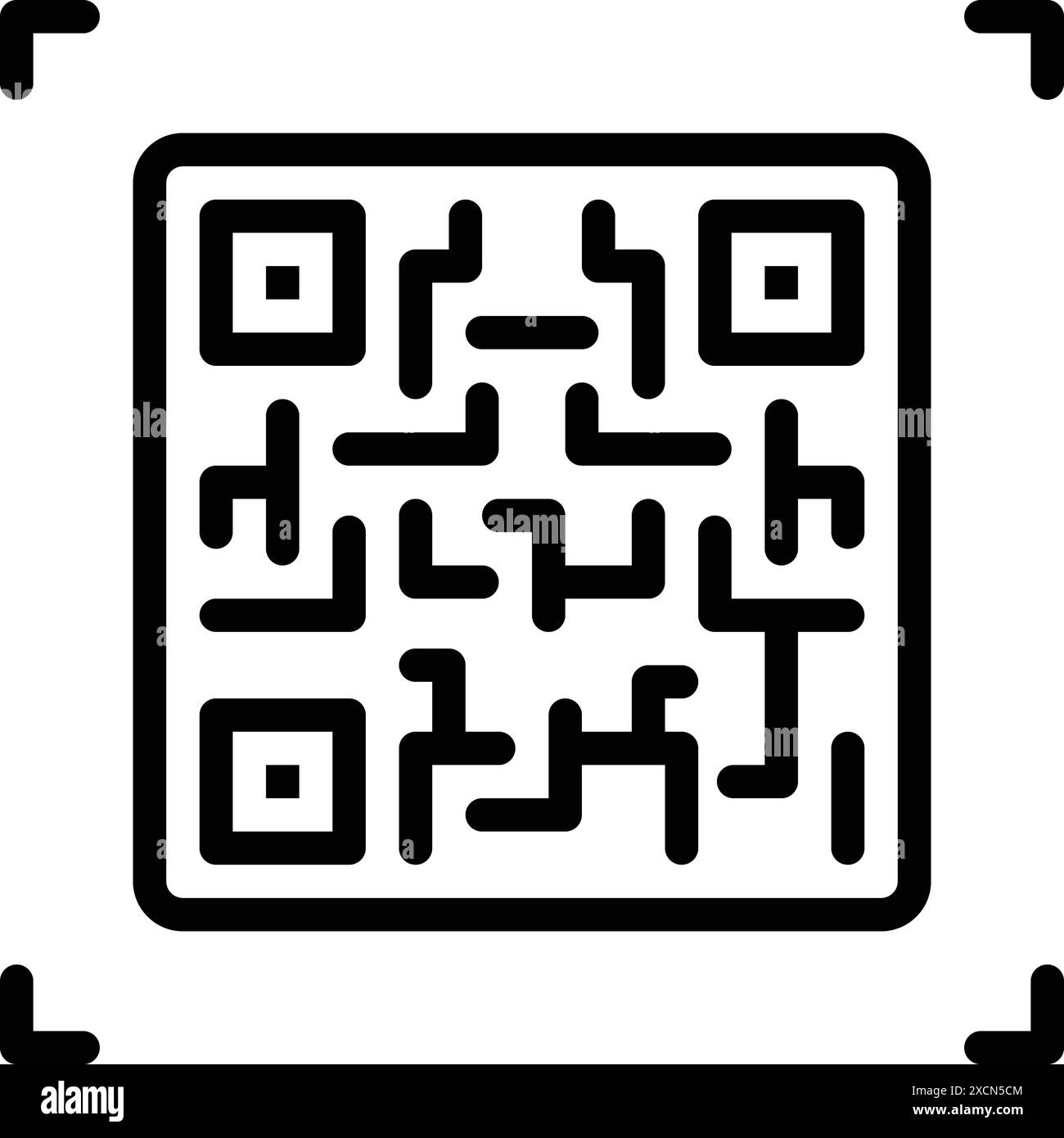 Icon for qr code access, qr code Stock Vector Image & Art - Alamy