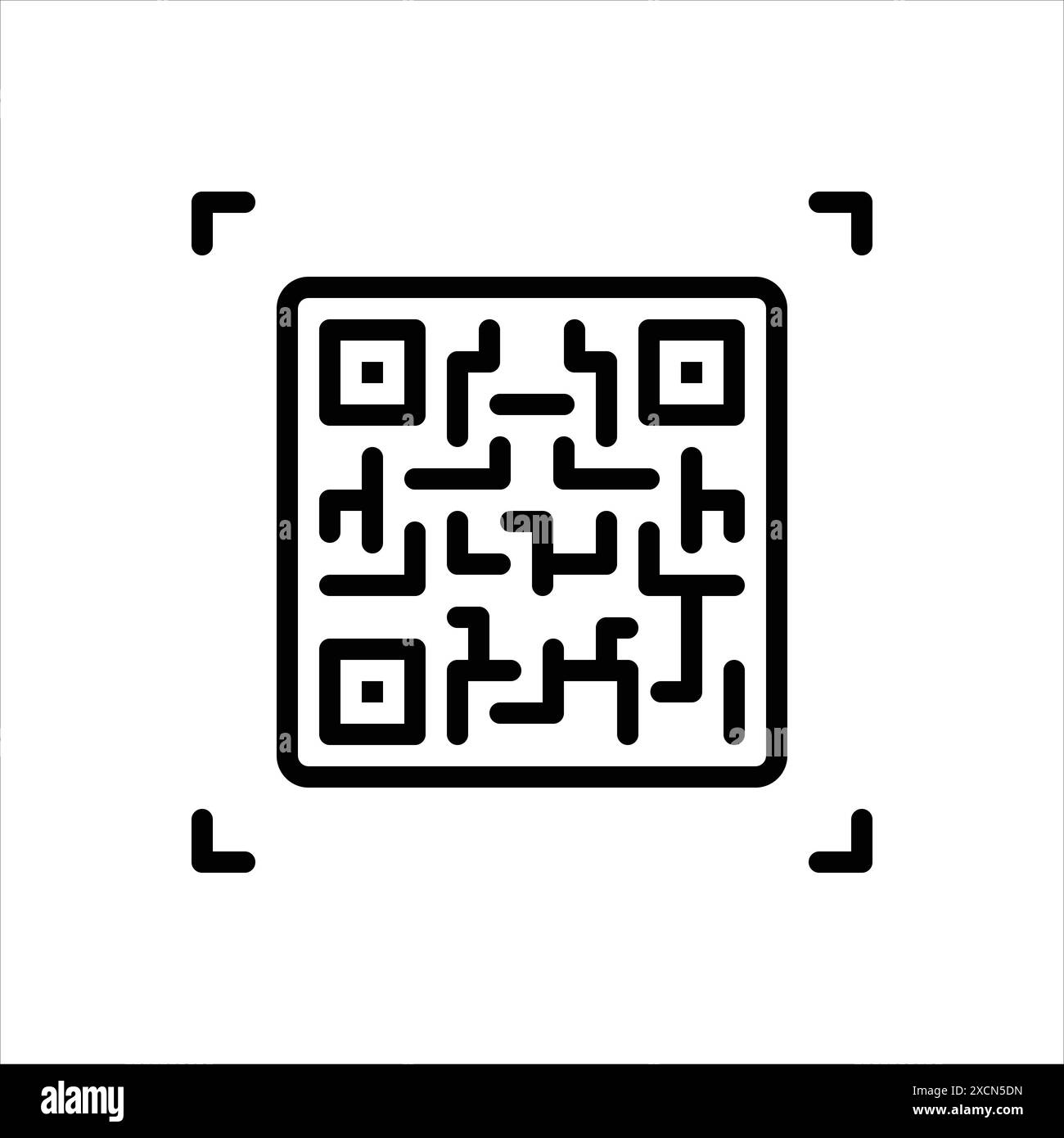 Icon for qr code access Stock Vector Image & Art - Alamy