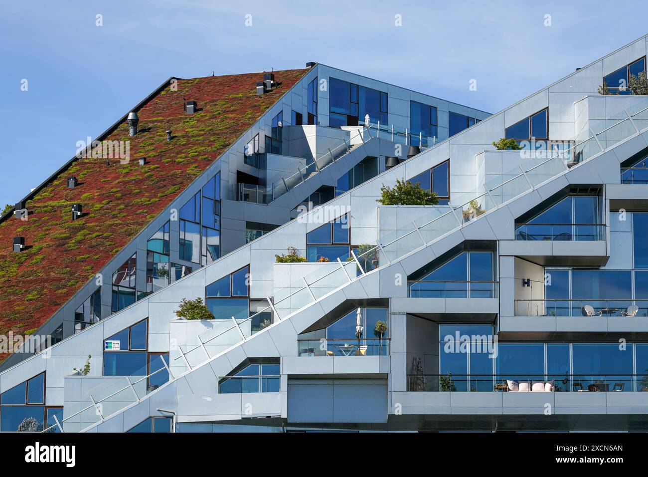 Modern designed buildings in big hi-res stock photography and images ...