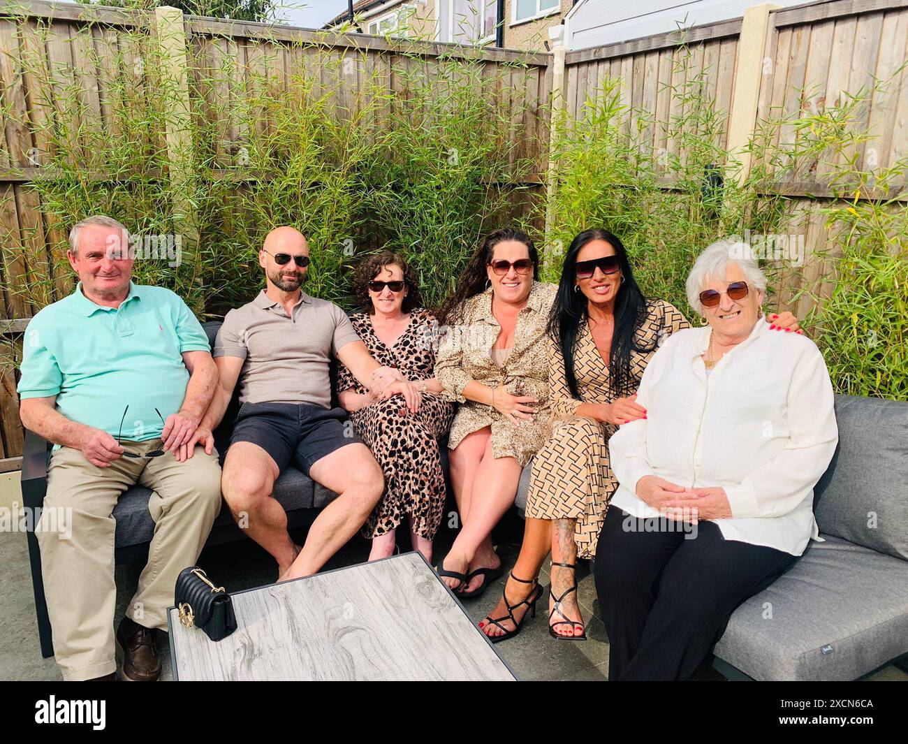 PA REAL LIFE: Jane with her family, L-R: Father Colin, brother Colin ...