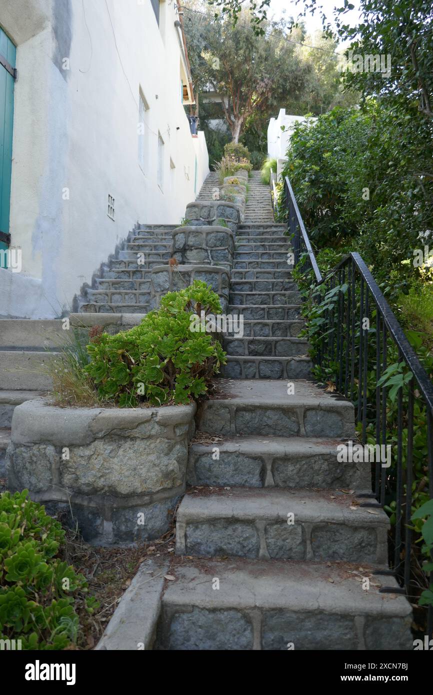 Los Angeles, California, USA 14th June 2024 Hollywoodland Historic ...