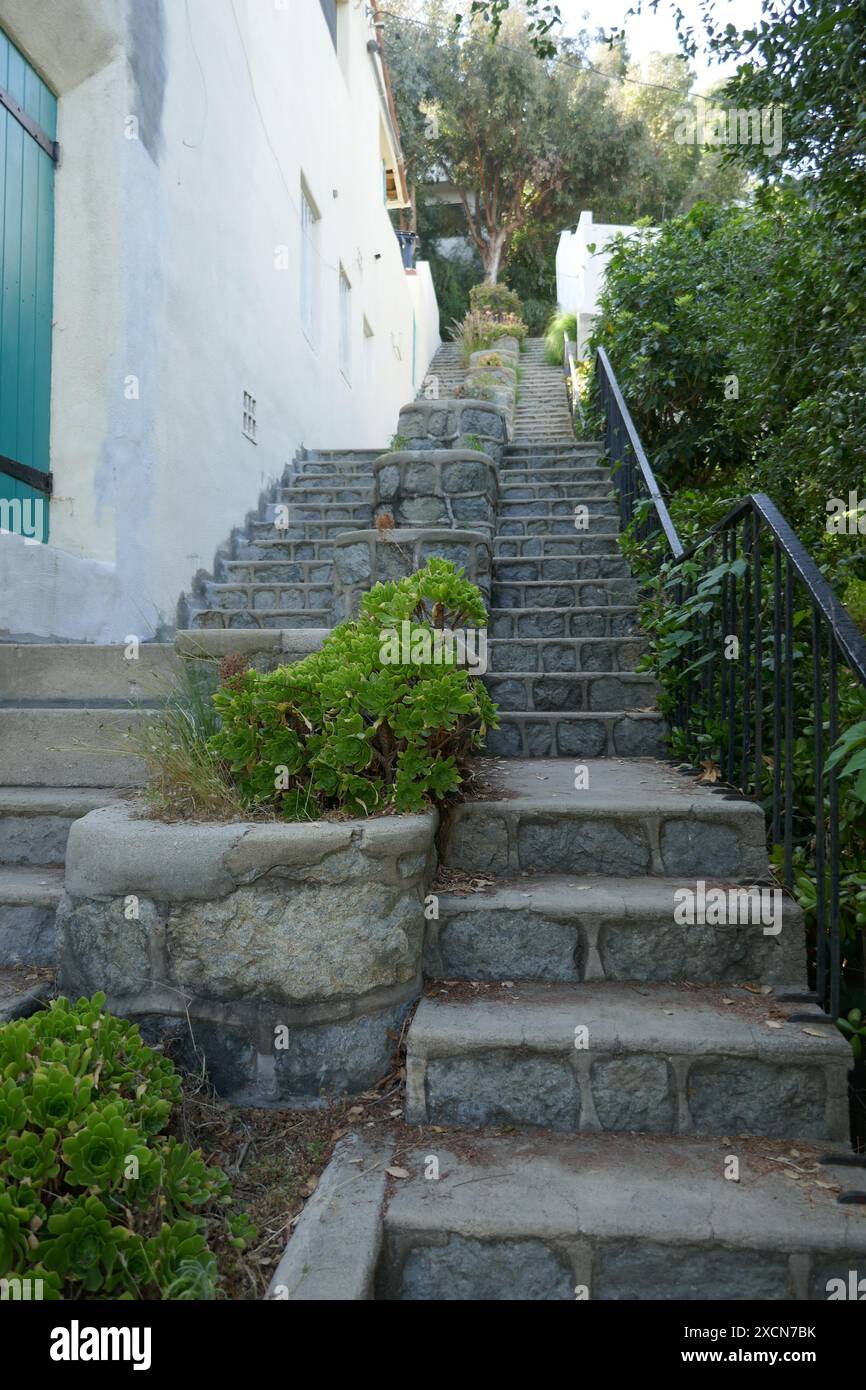 Los Angeles, California, USA 14th June 2024 Hollywoodland Historic ...