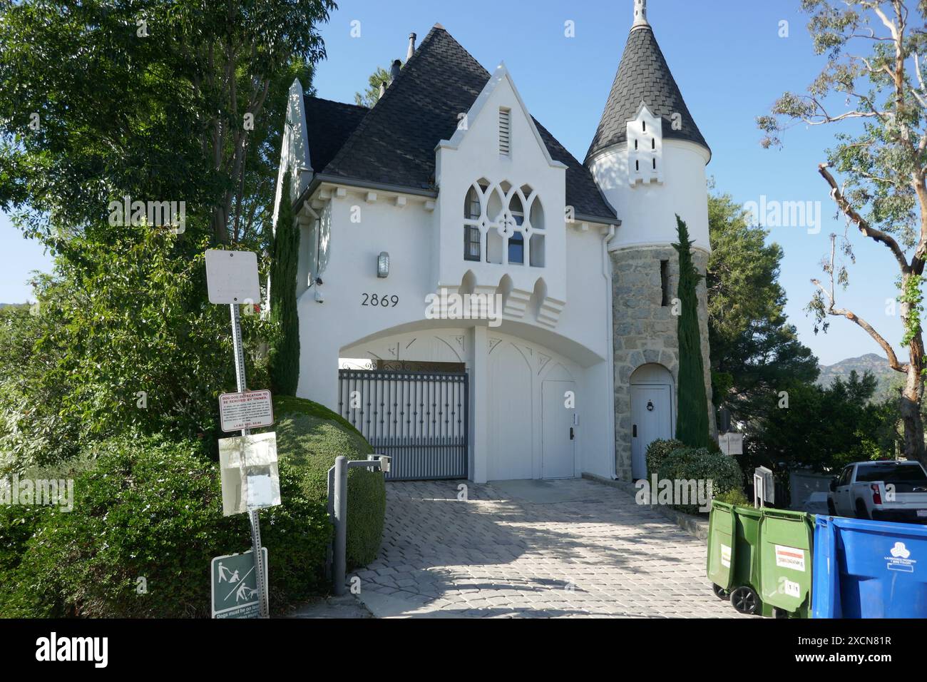 Los Angeles, California, USA 14th June 2024 Wolf's Lair Storybook ...