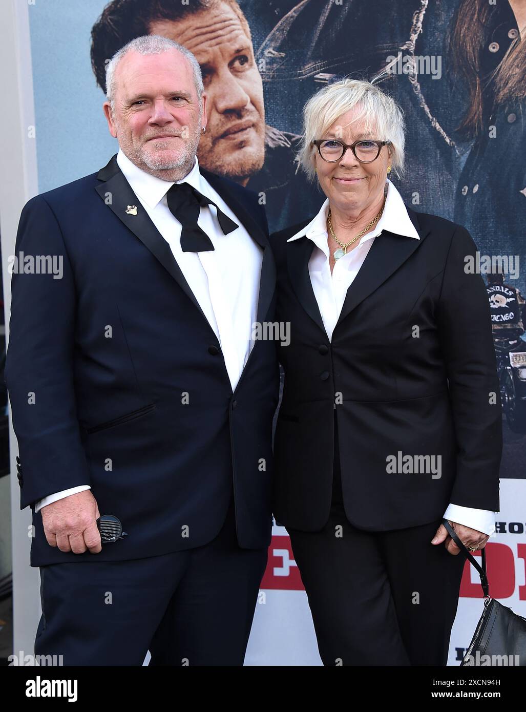 Hollywood, USA. 17th June, 2024. Sarah Green and Hugo Burnham arriving ...