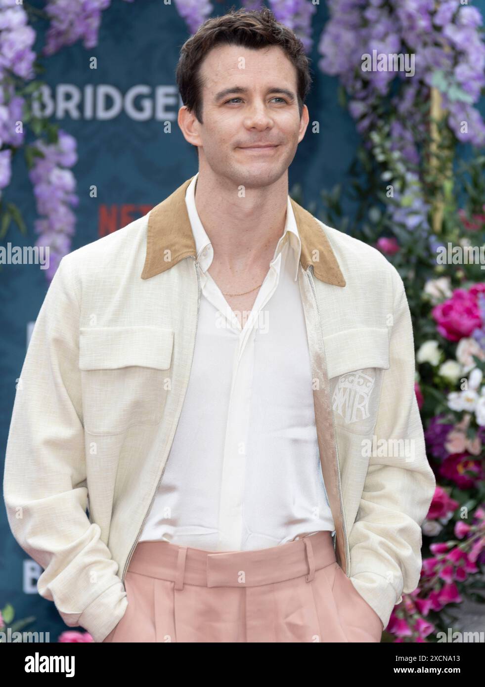 12 Jun 2024, London, England, UK - Luke Thompson attending Bridgerton ...
