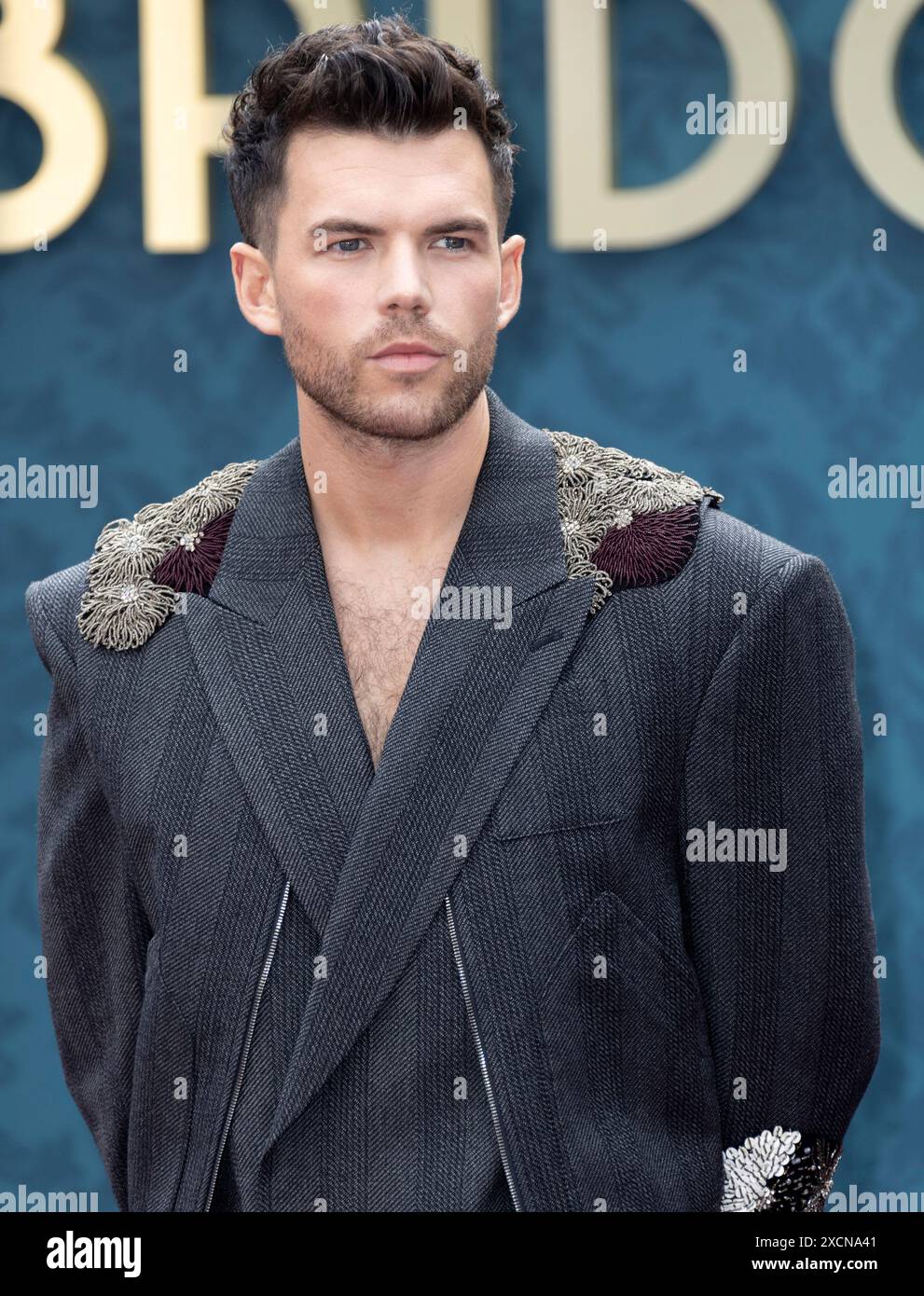 12 Jun 2024, London, England, UK - Luke Newton attending Bridgerton ...