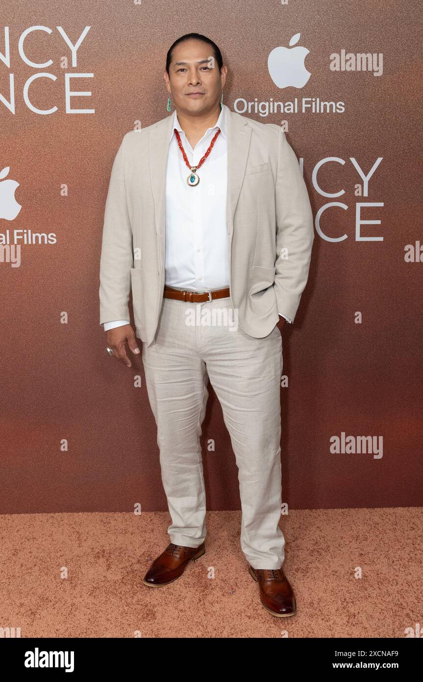 New York, USA. 17th June, 2024. Ryan Begay attends premiere of 'Fancy ...