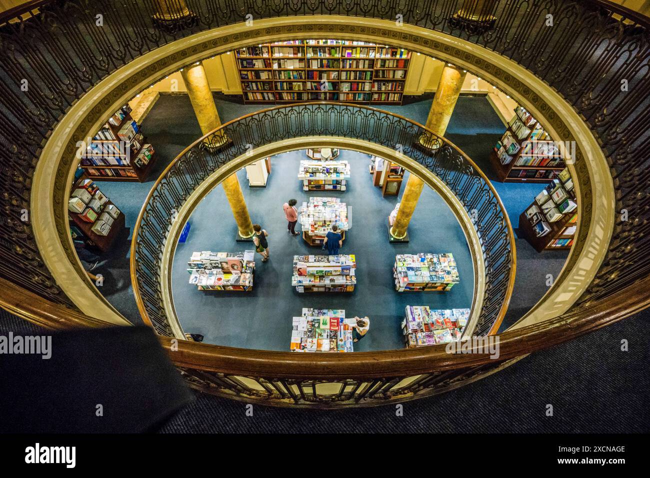 El Ateneo library, former Grand Splendid theater from the beginning of ...
