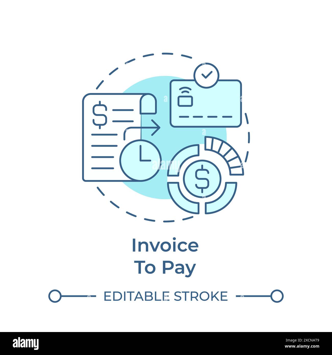 Creative invoice design Cut Out Stock Images & Pictures - Alamy