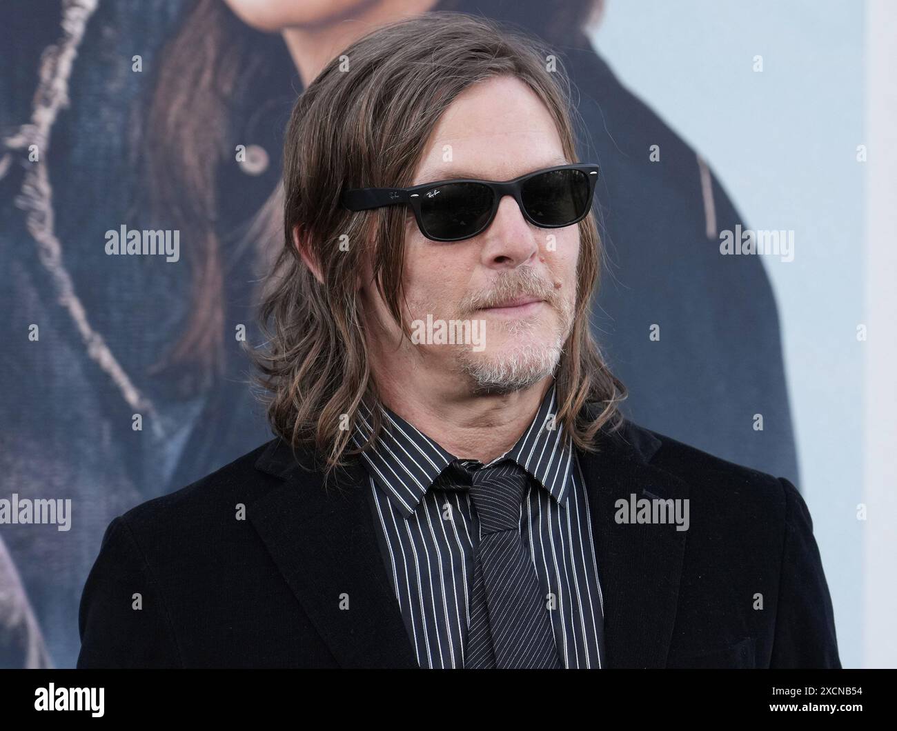 Norman Reedus arrives at THE BIKERIDERS Los Angeles Premiere held at ...