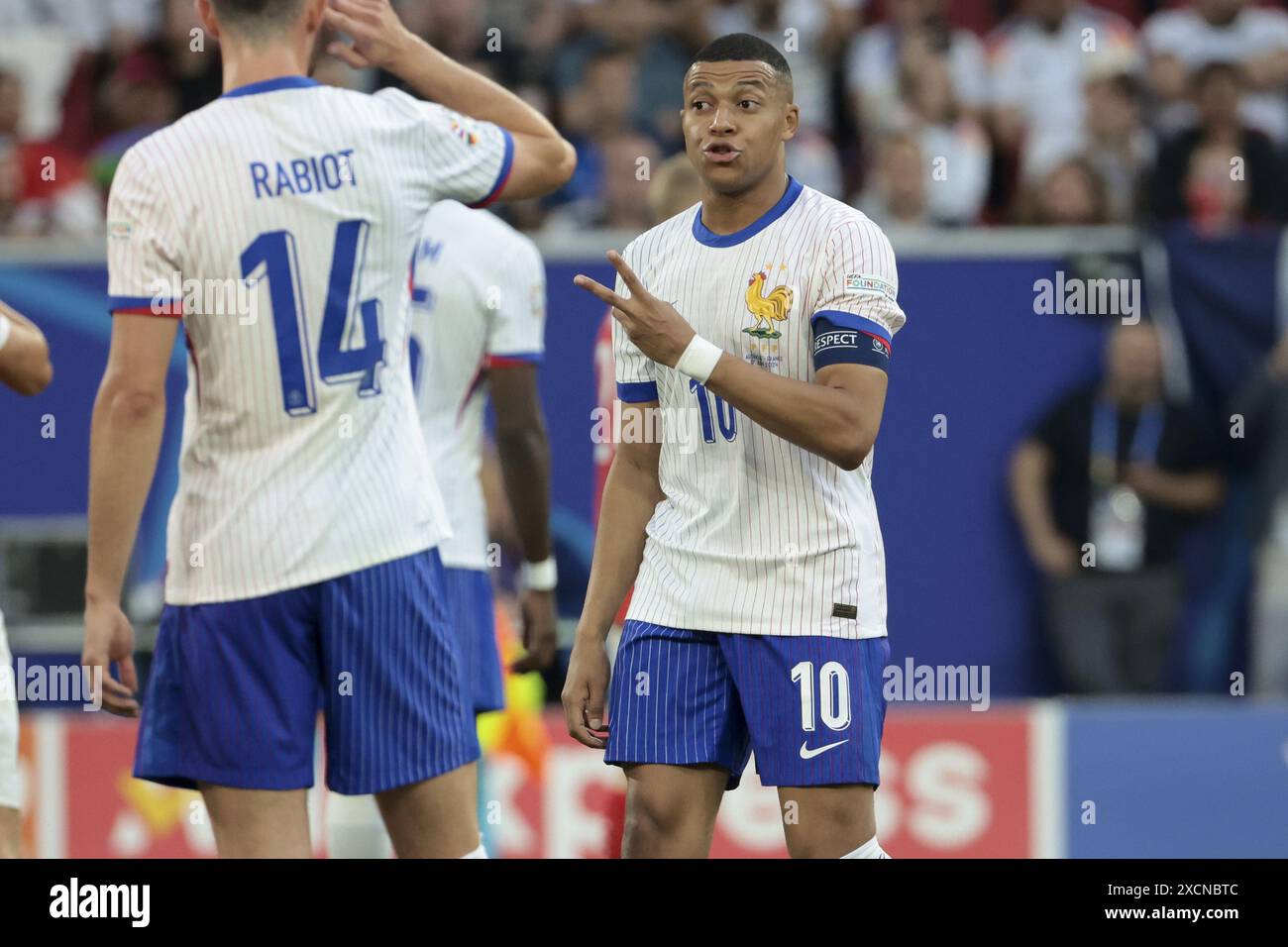 Kylian Mbappe of France during the UEFA Euro 2024, Group D, football ...