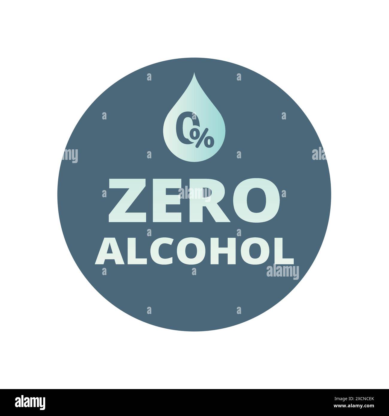 Sticker zero alcohol hi-res stock photography and images - Alamy