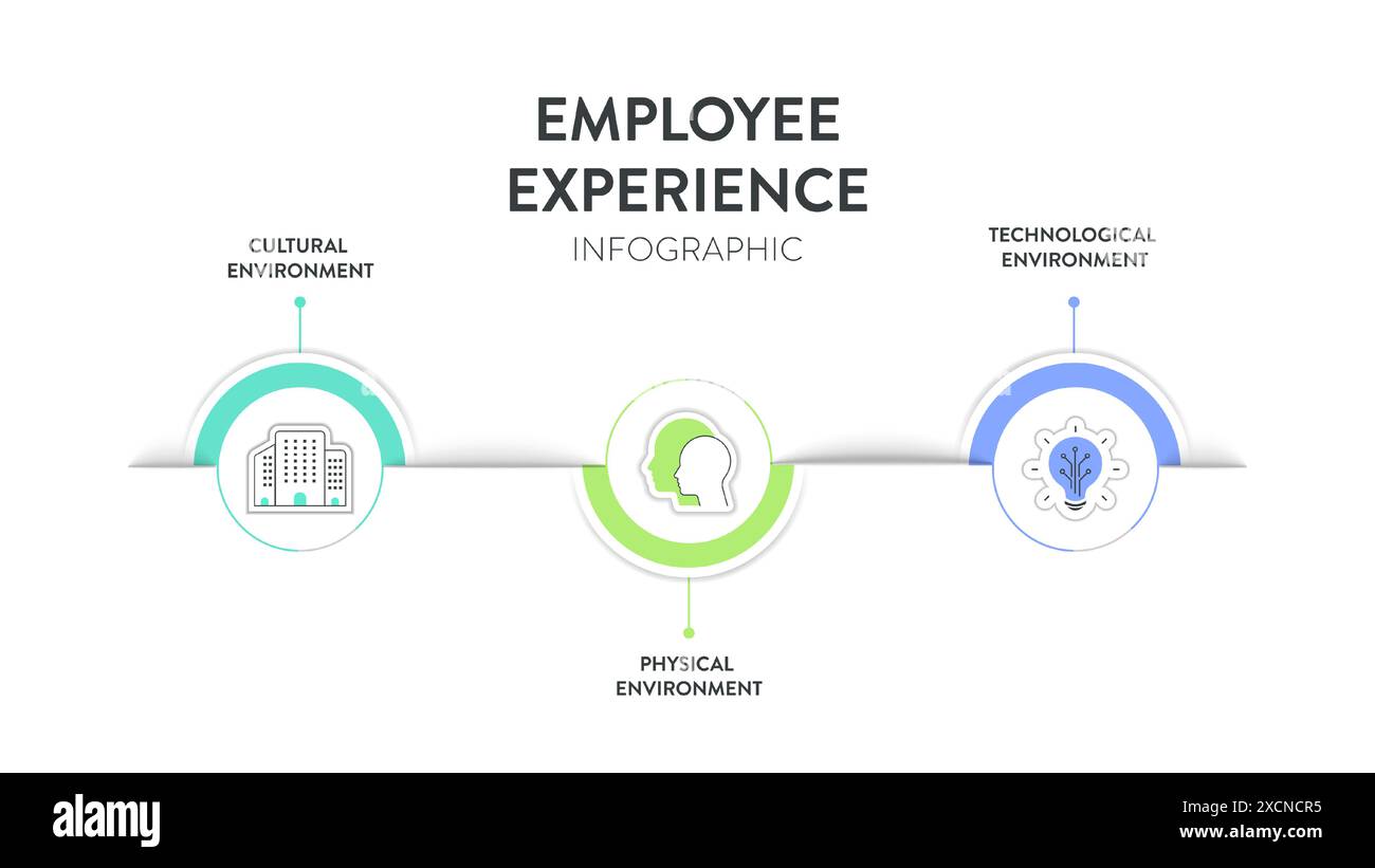 Employee Experience Environments strategy framework infographic diagram ...
