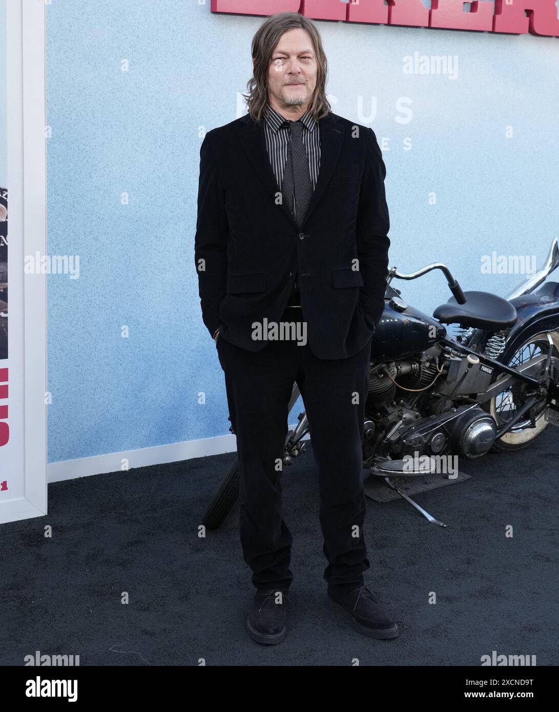 Norman Reedus arrives at THE BIKERIDERS Los Angeles Premiere held at ...