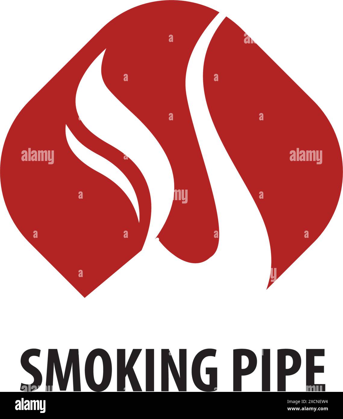 Smoke pipe logo images illustration design Stock Vector Image & Art - Alamy
