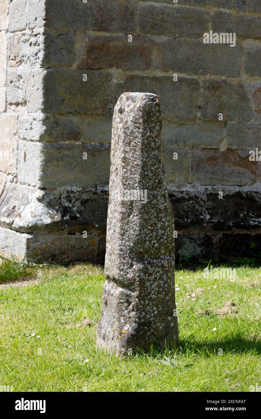 Old cross remains, St. Giles churchyard, Chesterton, Warwickshire ...