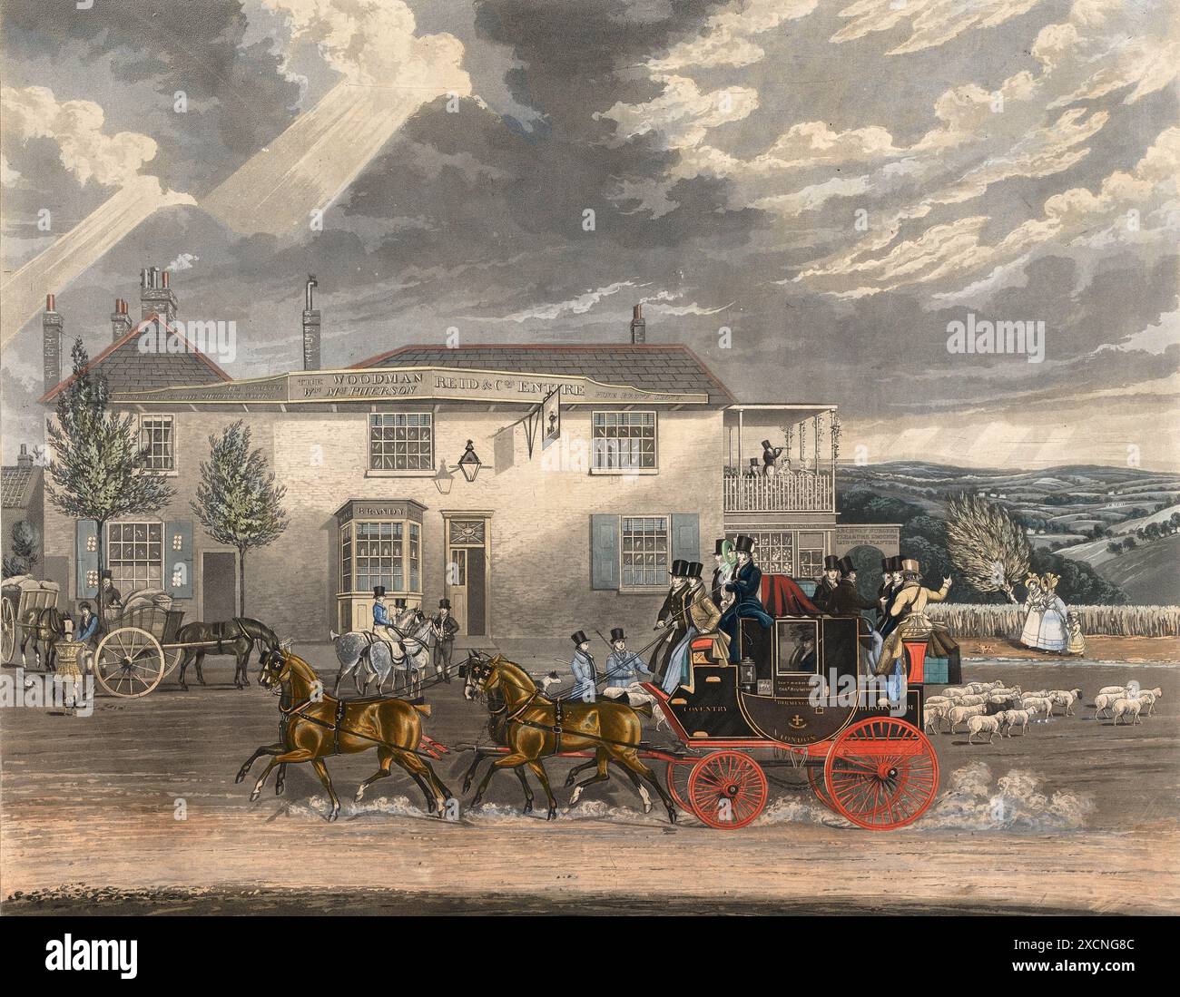 1845 london hi-res stock photography and images - Alamy