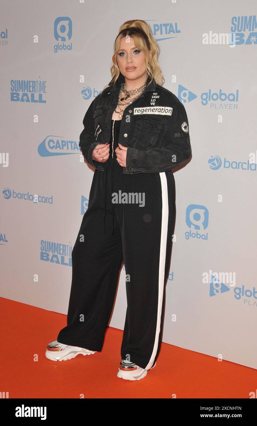 Ella Henderson at the Capital FM Summertime Ball 2024, Wembley Stadium ...