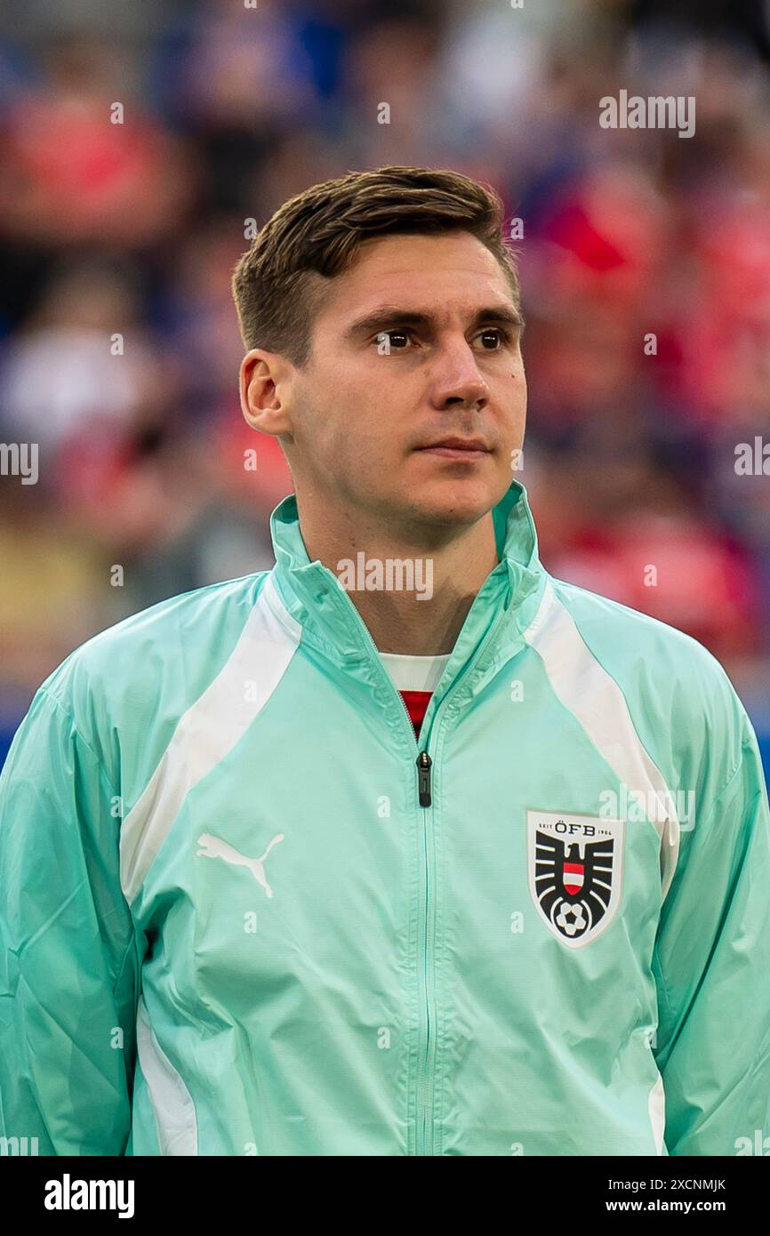 Maximilian Wober (Austria) during the UEFA Euro Germany 2024 match ...