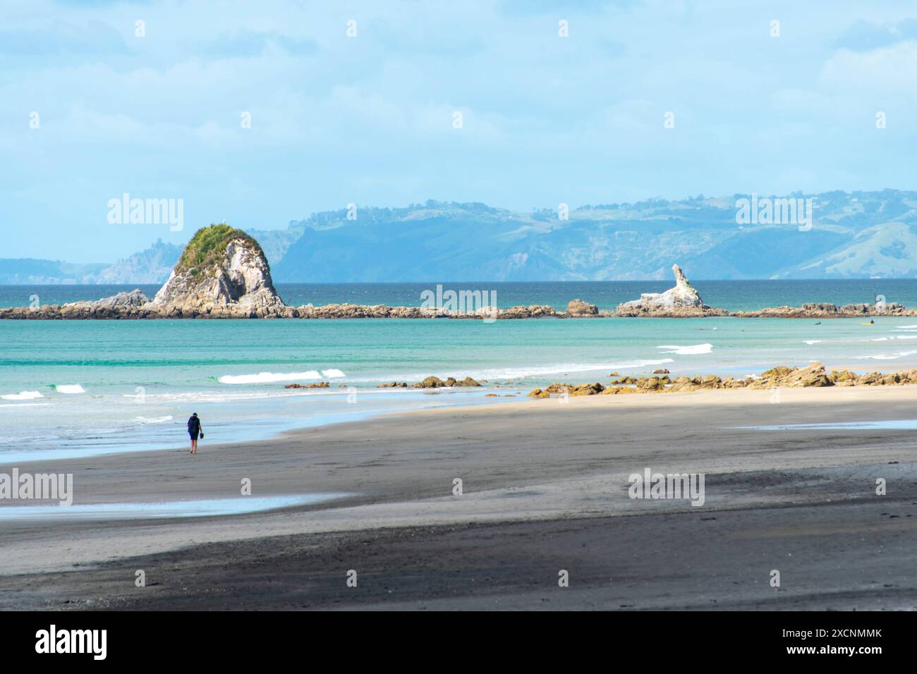 Mangawhai Heads Beach - New Zealand Stock Photo - Alamy