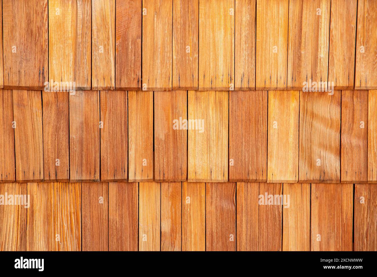 Wooden shingle roof tile texture, rustic construction for roof or ...