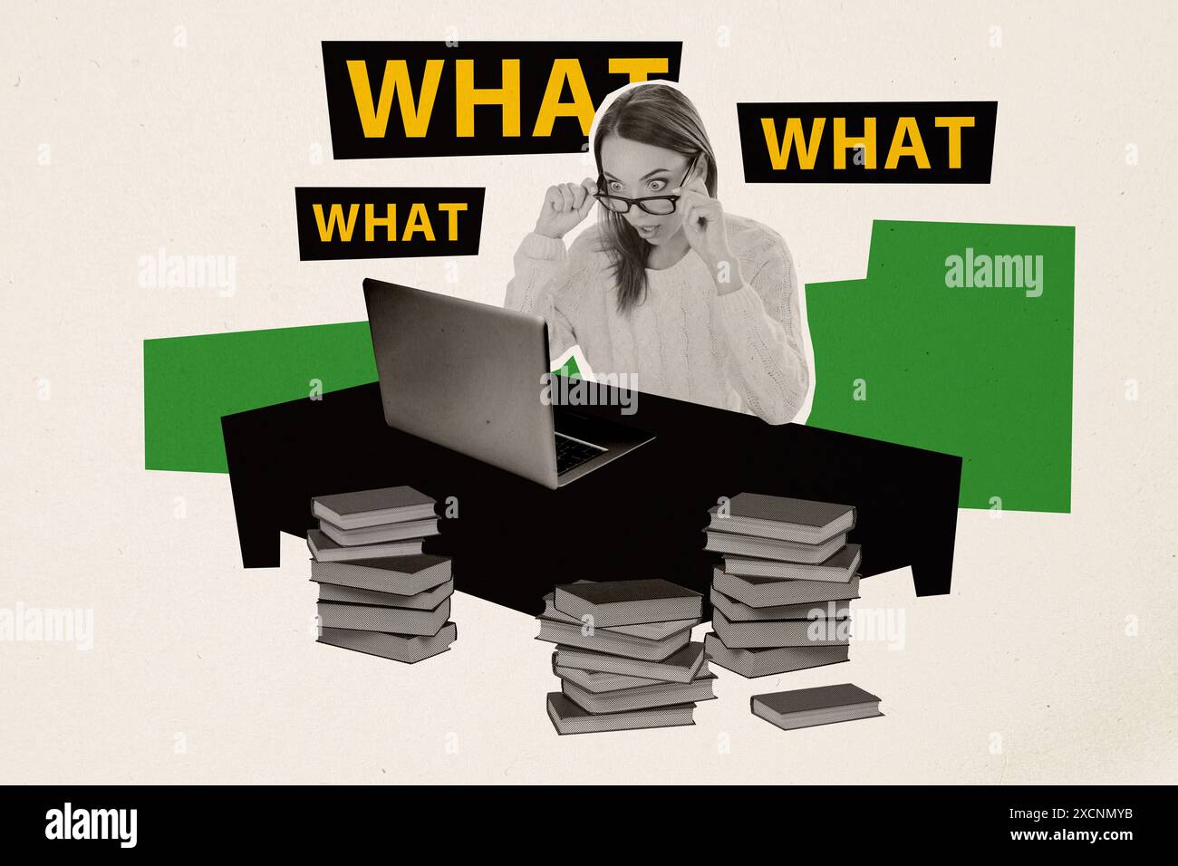 Trend artwork composite sketch image photo collage of silhouette ...