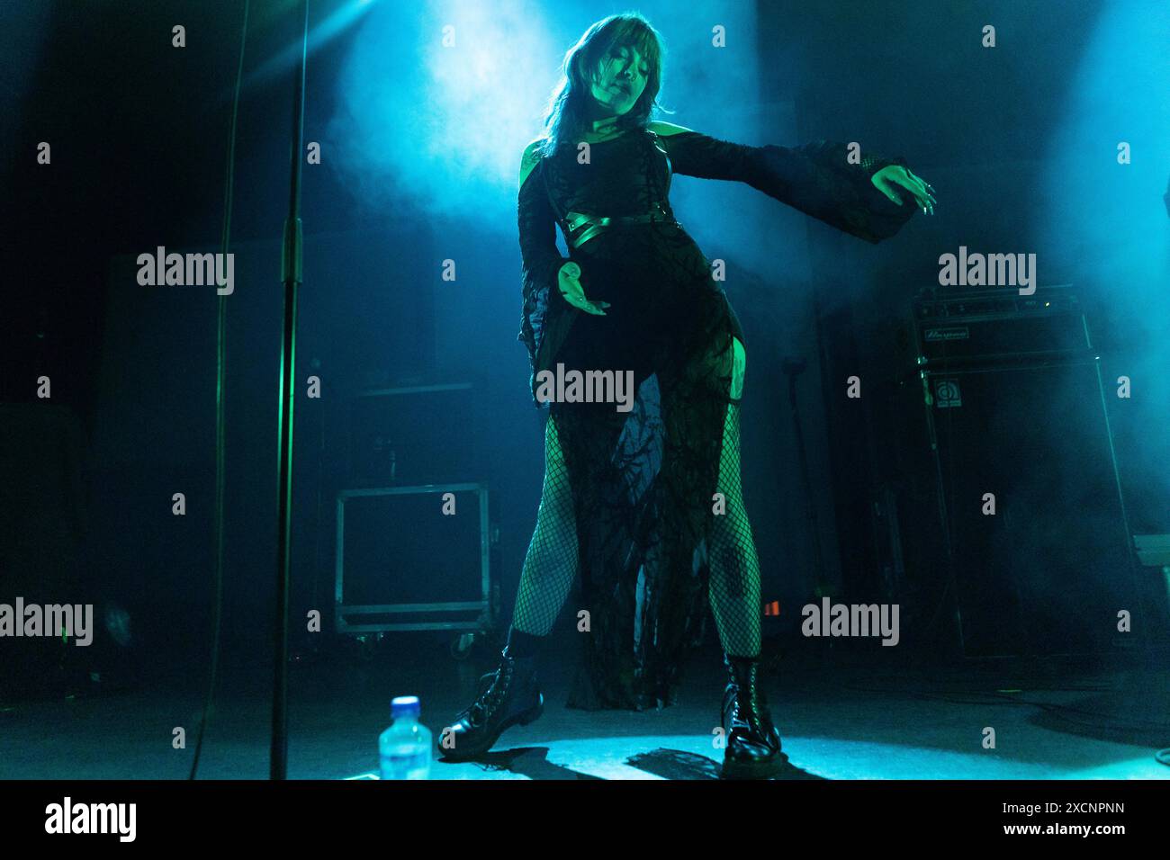 Oslo, Norway. 16th, June 2024. The Icelandic band Kaelan Mikla performs ...