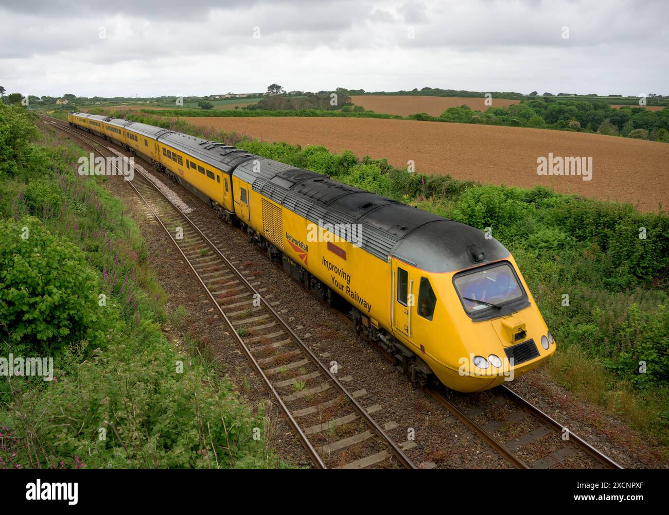 New Measurement Train (NMT) "The Flying Banana" checking/testing ...