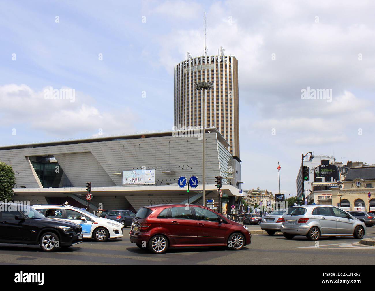 PARIS, FRANCE- JUNE 16,2014:Palais des congrès de Paris aka Paris ...