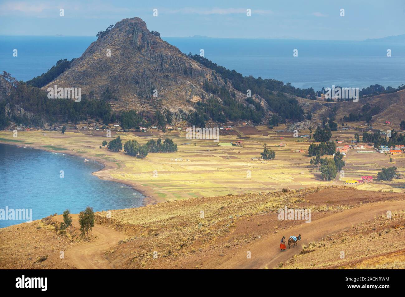 Beautiful Titicaca Lake in Bolivia Stock Photo - Alamy