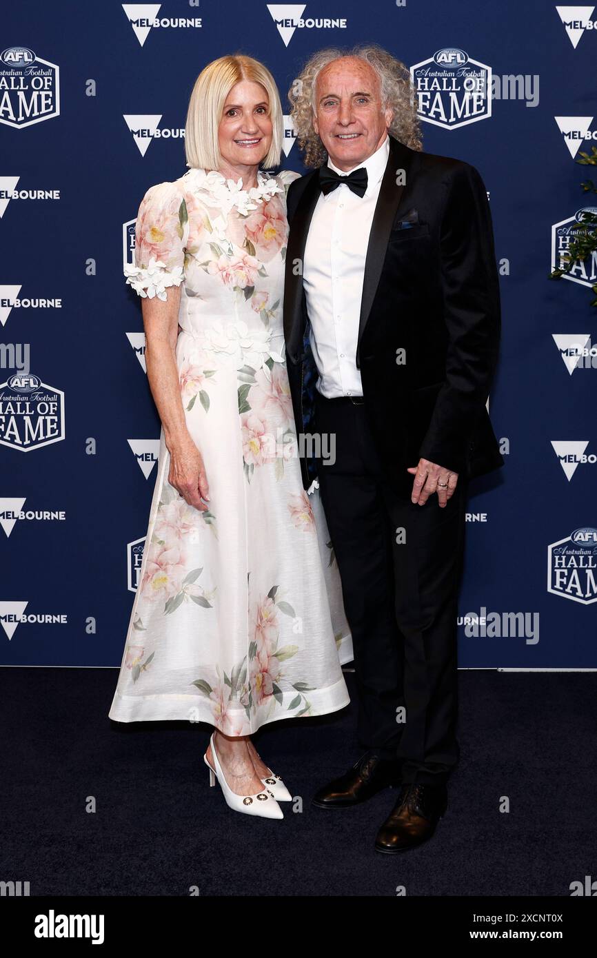 Melbourne, Australia. 18th June, 2024. John Platten and wife Leeanne ...