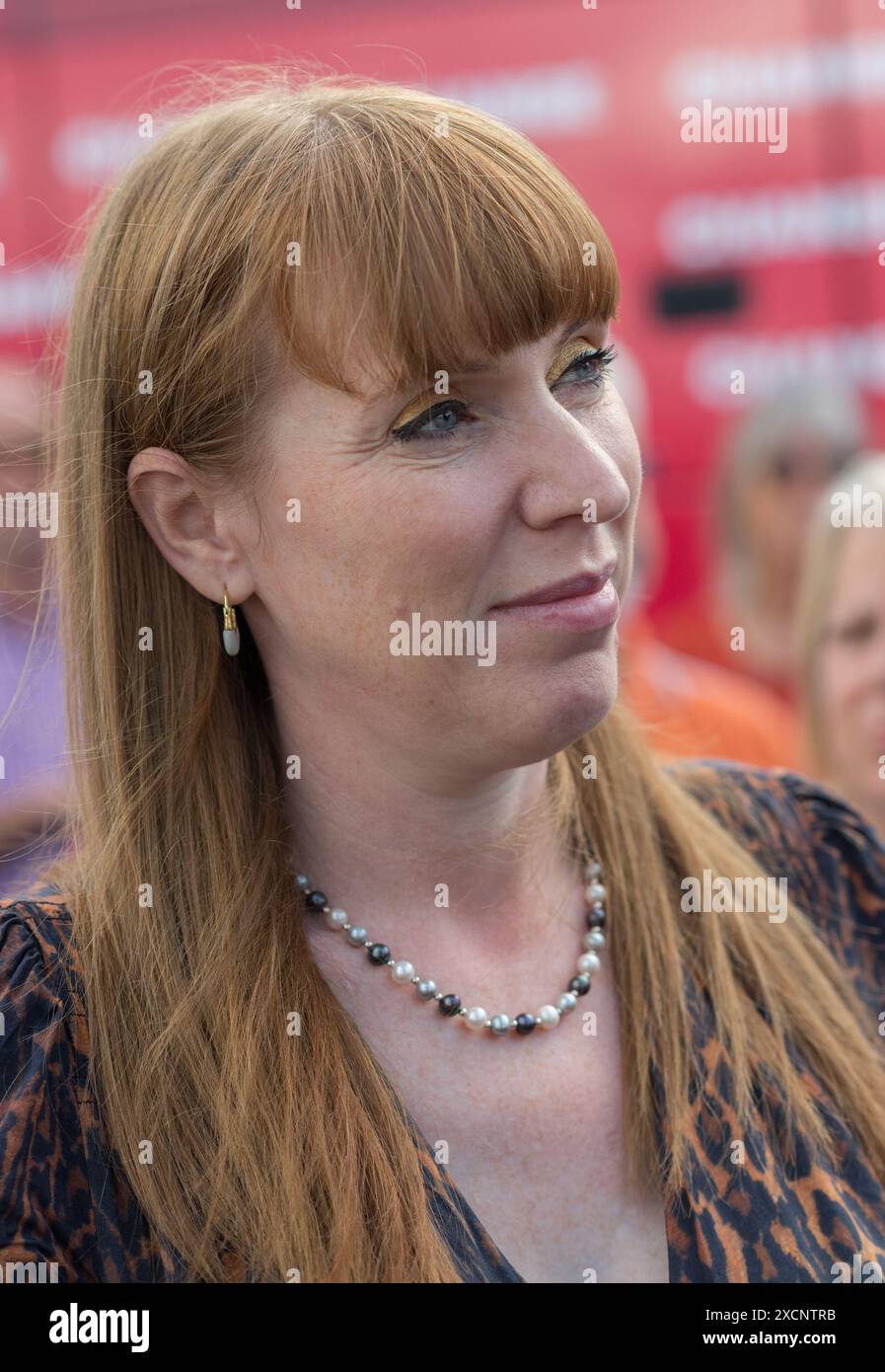 Angela Rayner Labour M.P. out campaigning in support for the Mansfield ... Angela Rayner Labour M.P. out campaigning in support for the Mansfield ...