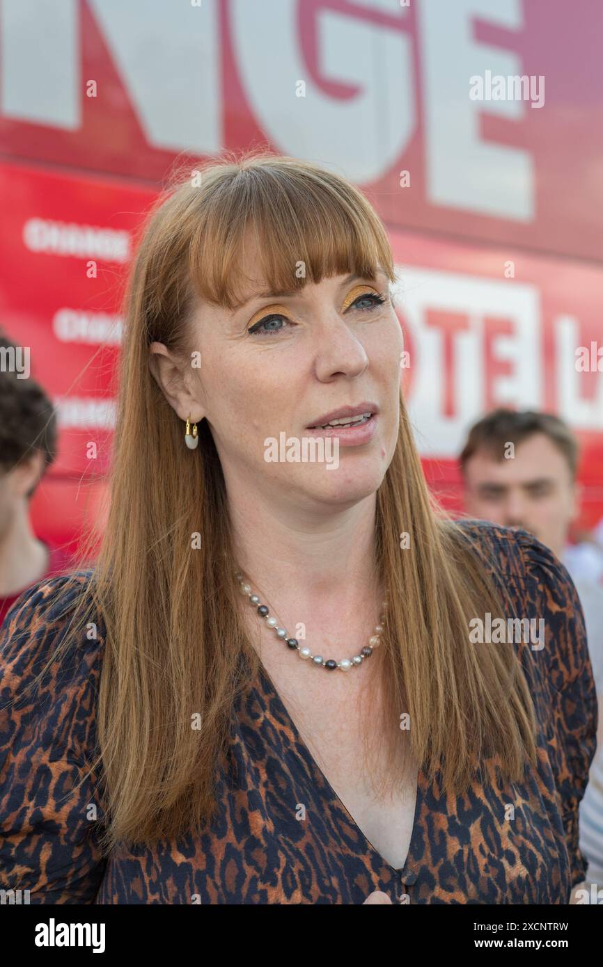 Angela Rayner Labour M.P. out campaigning in support for the Mansfield ... Angela Rayner Labour M.P. out campaigning in support for the Mansfield ...