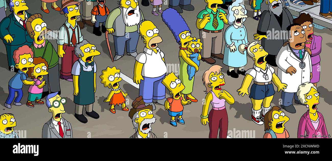 The Simpsons Movie Year : 2007 USA Director: David Silverman Animation ...