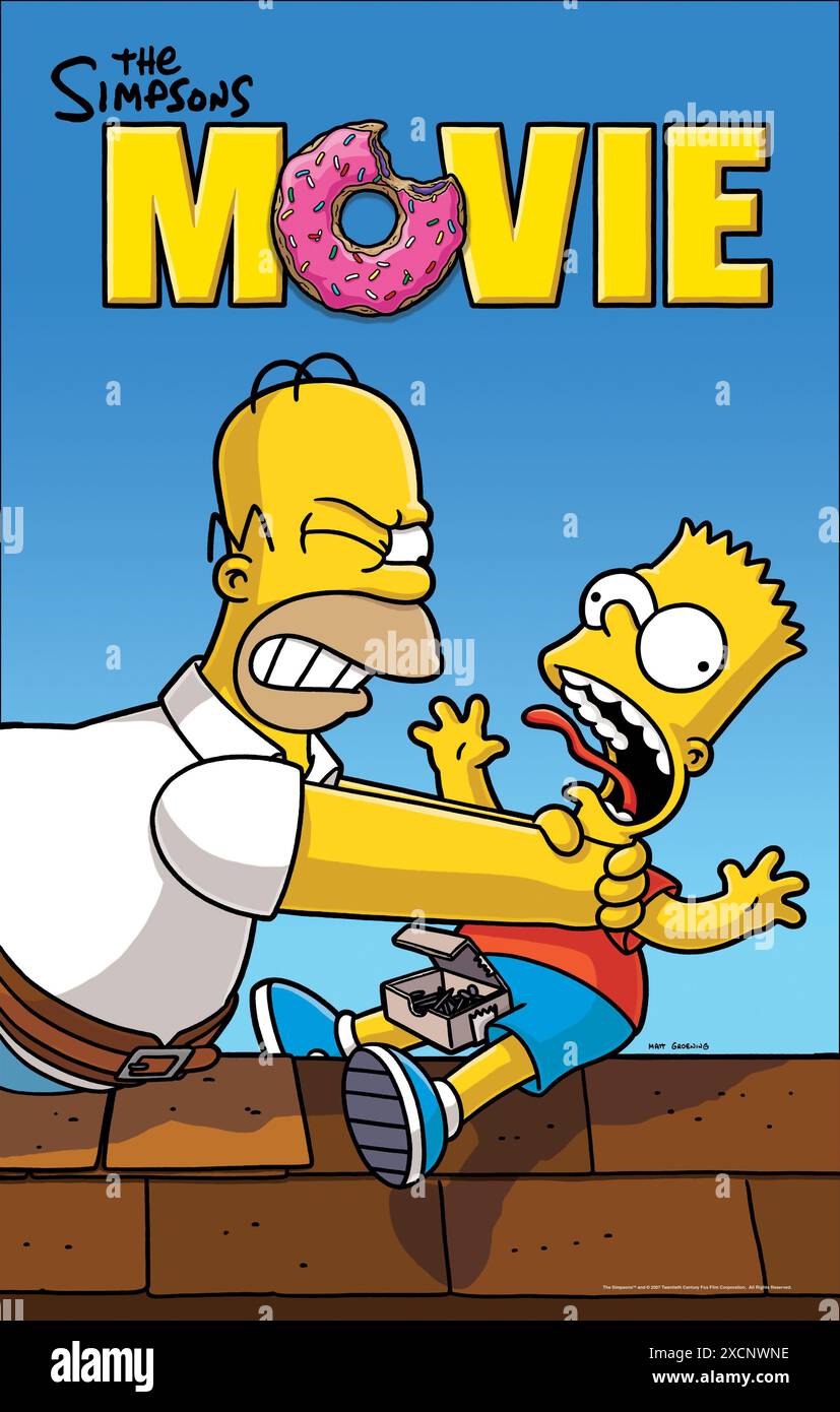 The simpsons of the film poster hi-res stock photography and images - Alamy