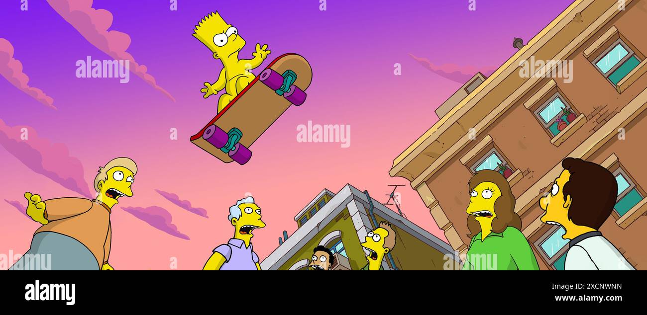 Simpsons movie (2007) still hi-res stock photography and images - Alamy