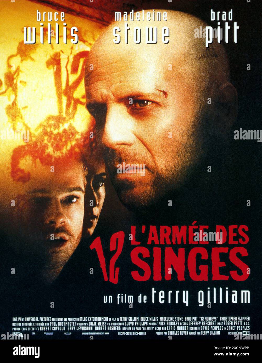 Twelve Monkeys Year : 1995 USA Director : Terry Gilliam Brad Pitt ...