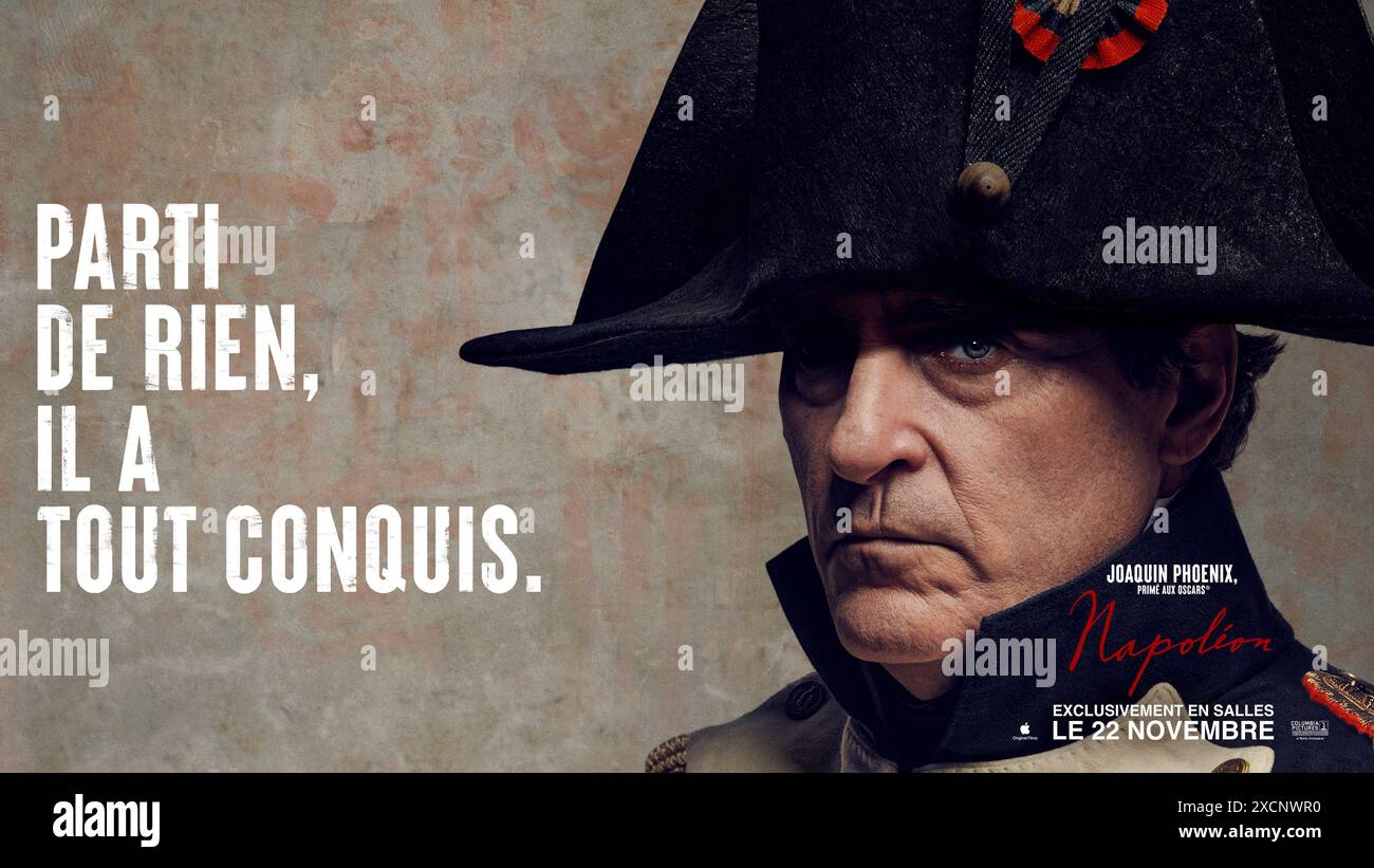 Napoleon Year : 2023 USA / UK Director : Ridley Scott Joaquin Phoenix ...