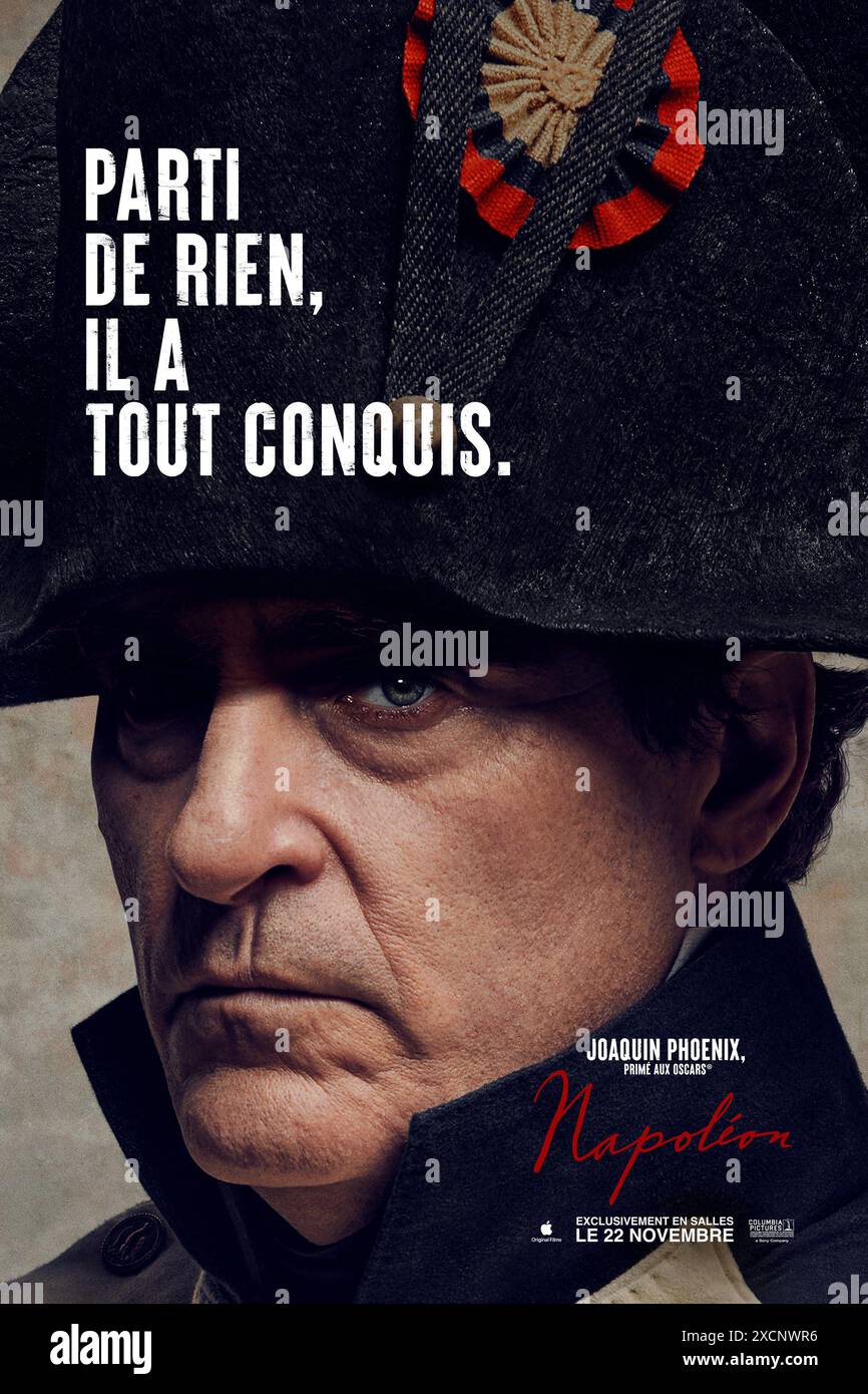 Napoleon 2023 poster hi-res stock photography and images - Alamy