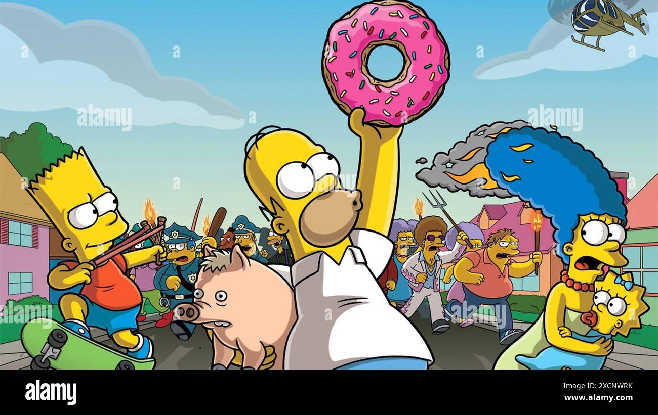 The Simpsons Movie Year : 2007 USA Director: David Silverman Animation ...