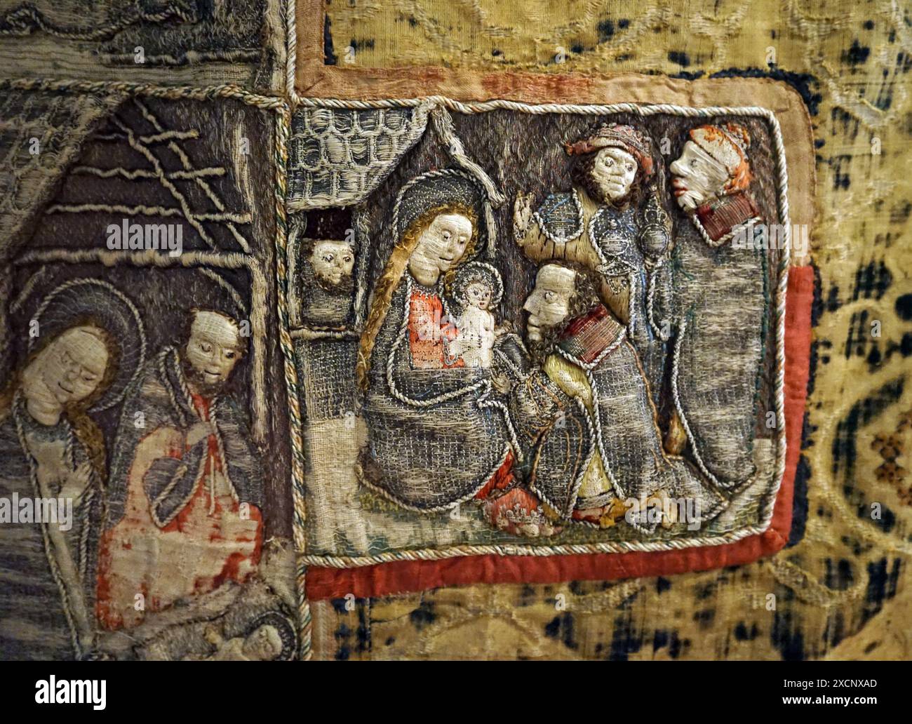 Jón Arason's Chasuble, an ornate sleeveless outer vestment worn by a ...