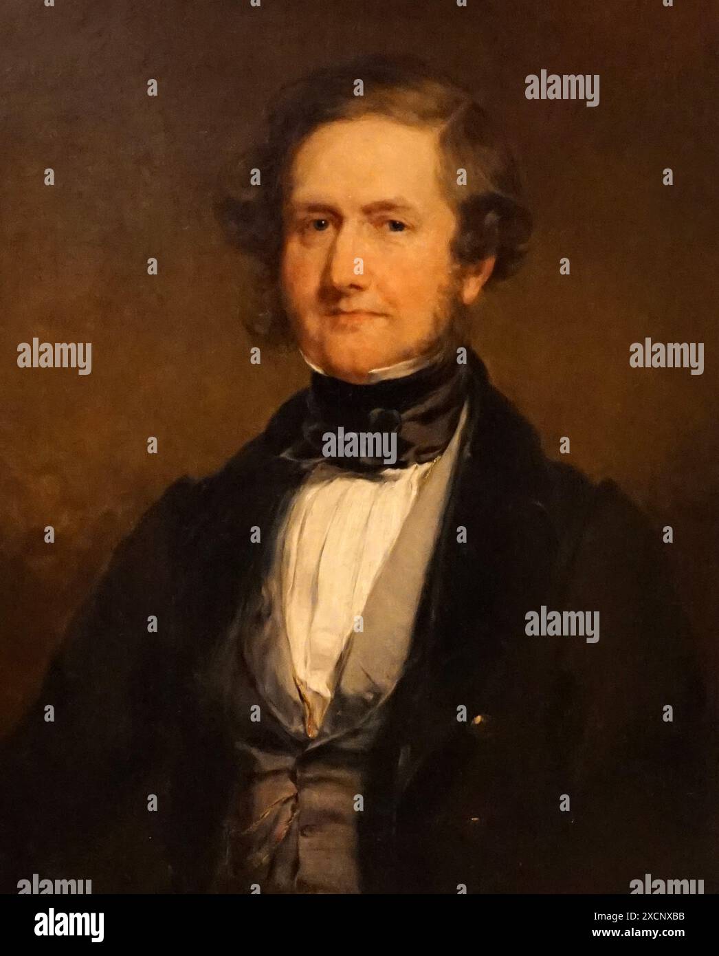 Portrait of William Cotton III by Stephen Poyntz Denning (1795-1864) an ...